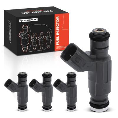China 4x Black Fuel Injectors for Mini Cooper 2002-2006 2008 1.6L for sale