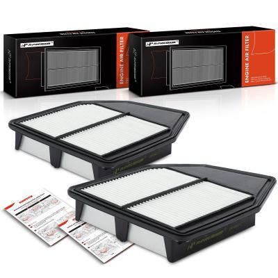 China 2x Engine Air Filter for Honda Accord 2008-2012 Crosstour 2012-2015 L4 2.4L for sale