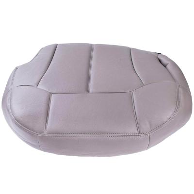 China Front Driver Seat Cover for Chevy Silverado 1500 99-02 GMC Sierra Pewter Gray for sale