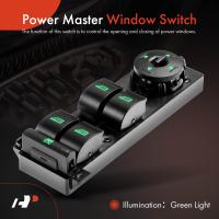 China Front Driver Power Window Switch for Ford Focus 2009-2013 3Pins for sale