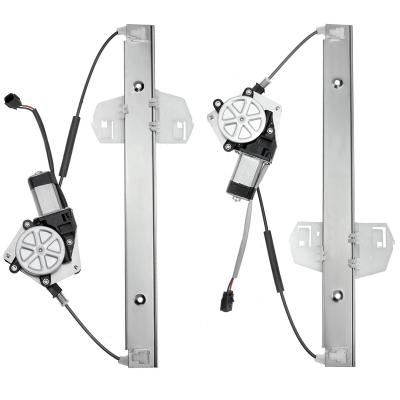 China 2x Rear Power Window Regulator with Motor for Jeep Wrangler 07-17 Wrangler JK for sale