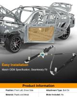 China Front Driver Power Window Regulator without Motor for Land Rover Range Rover for sale