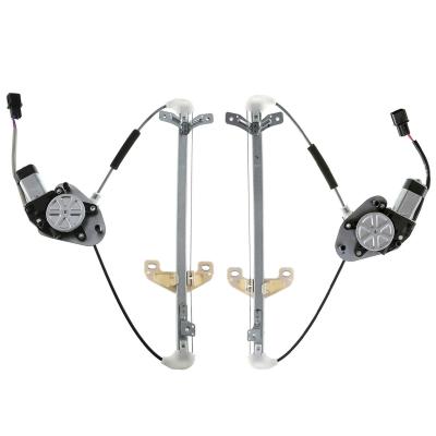 China 2x Rear Power Window Regulator with Motor for Honda Accord 2003-2007 4-Door for sale