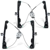 China 2x Front Manual Window Regulator for Ford Focus 2001-2007 Hatchback 2 Door for sale