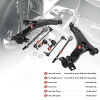 China 8x Front Control Arm & Ball Joint Assembly for Ford Focus 2000-2004 for sale