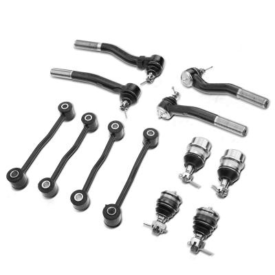 China 12x Front & Rear Sway Bar Link & Ball Joints Tie Rod End for Jeep Grand Cherokee for sale