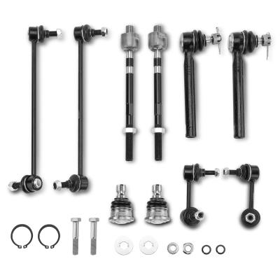 China 10x Front & Rear Stabilizer Bar Link & Tie Rod End & Ball Joint for Nissan Murano for sale