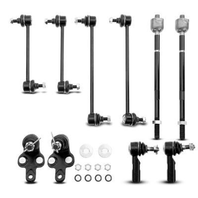 China 10x Front & Rear Stabilizer Bar Link & Ball Joints Tie Rod End for Toyota Lexus for sale