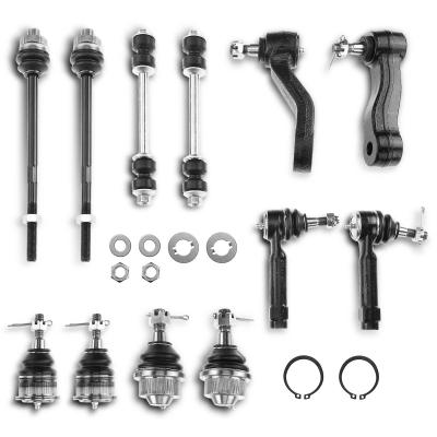 China 12x Front Sway Bar Link Tie Rod End Pitman Arm & Ball Joint Kit for Chevy GMC 4WD for sale