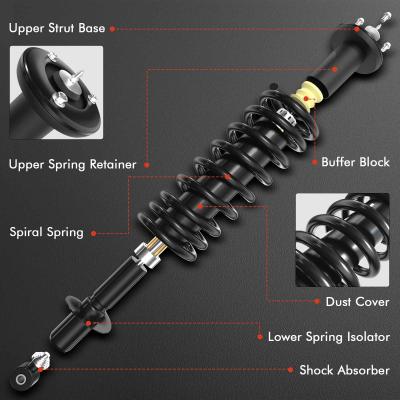 China 2x Front Complete Strut & Coil Spring Assembly for Ford Fiesta 2014-2017 Manual for sale
