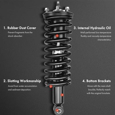 China 2x Front Complete Strut & Coil Spring Assembly for Ford Fiesta 2014-2017 Manual for sale