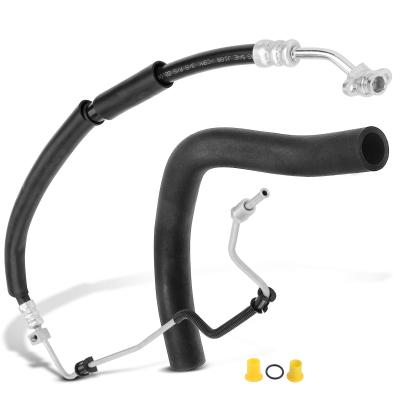 China 2x Power Steering Pressure & Reservoir Line Hose Assembly for Honda Accord 09-12 for sale