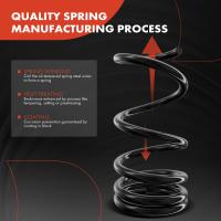 China 2x Front Coil Springs for Ford Aerostar 1986-1997 Variable Rate for sale