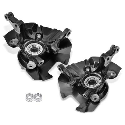 China 2x Front Steering Knuckle Assembly for Hyundai Accent 2006-2011 L4 1.6L for sale