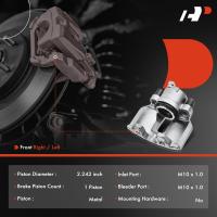 China Front Disc Brake Caliper without Bracket for Audi 100 Driver A8 Passenger for sale