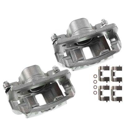 China 2x Front Brake Caliper with Bracket for Honda Accord 2003-2007 3.0L for sale