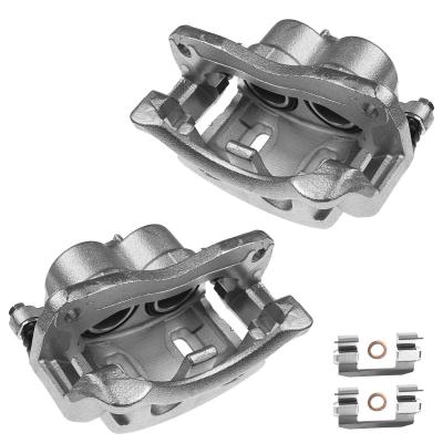China 2x Front Brake Caliper with Bracket for Hyundai Santa Fe 2007-2009 2013-2016 for sale