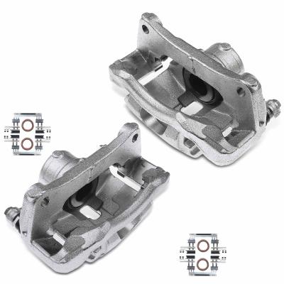 China 2x Front Brake Caliper with Bracket for Mazda 3 3 Sport 2014-2016 CX-3 16-18 AWD for sale