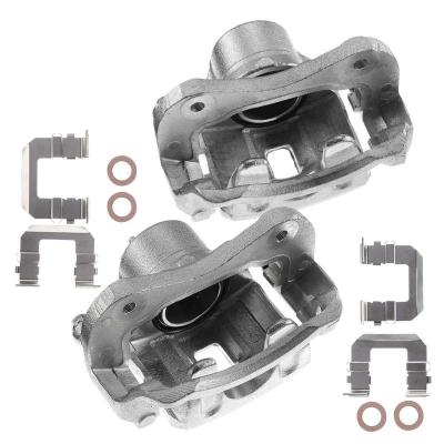 China 2x Front Brake Caliper with Bracket for Hyundai Sonata Tiburon Kia Optima for sale