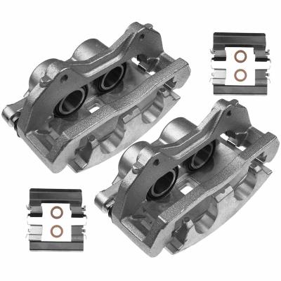 China 2x Front Brake Caliper with Bracket for Cadillac CTS SRX STS Bonneville for sale
