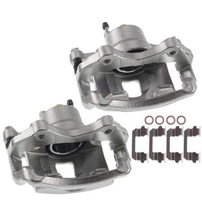 China 2x Front Brake Caliper with Bracket for Nissan Versa 2009-2011 Tiida for sale