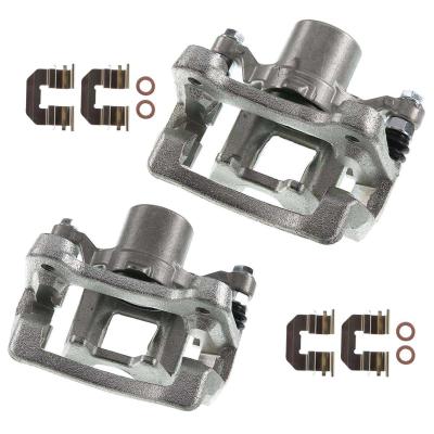China 2x Rear Brake Caliper with Bracket for Hyundai Sonata Kia Optima 2011-2015 2.4L for sale