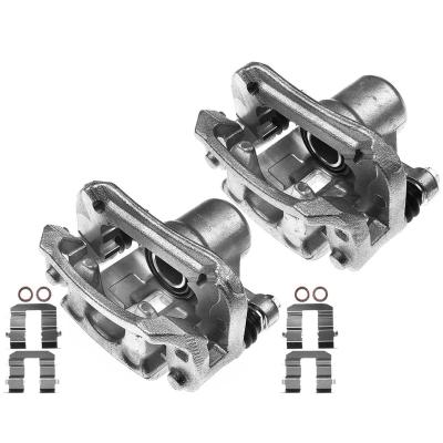 China 2x Rear Brake Caliper with Bracket for Kia Rondo 2007 2008 for sale