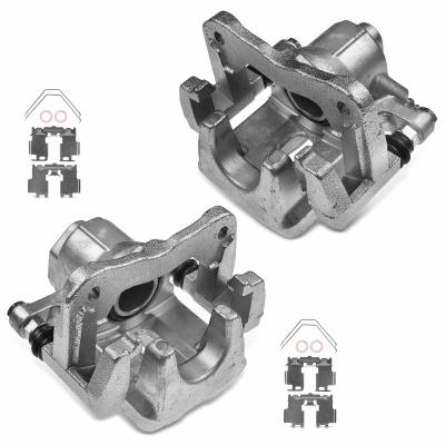 China 2x Rear Brake Caliper with Bracket for Pontiac Vibe Toyota Matrix for sale
