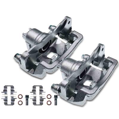 China 2x Rear Brake Caliper with Bracket for Subaru Impreza 2004-2007 Forester 04-08 for sale