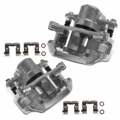 2x Rear Brake Caliper with Bracket for Subaru Forester 2.0L Legacy Outback 3.6L
