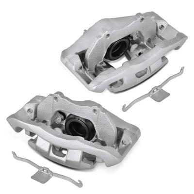 China 2x Front Disc Brake Caliper with Bracket for Volvo C70 06-13 S40 05 V50 10-11 for sale