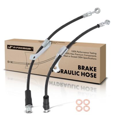 China 2Pcs Front Brake Hydraulic Hose for Chevrolet Equinox Captiva Sport Pontiac for sale