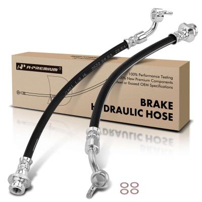 China 2Pcs Rear Brake Hydraulic Hose for Nissan Altima 2002-2006 Maxima 2004-2008 for sale