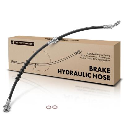 China Front Driver Brake Hydraulic Hose for Nissan Altima 2002-2005 Maxima 2004-2008 for sale