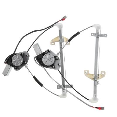 China 2x Rear Power Window Regulator with Motor for Honda Civic 2001-2005 Sedan for sale