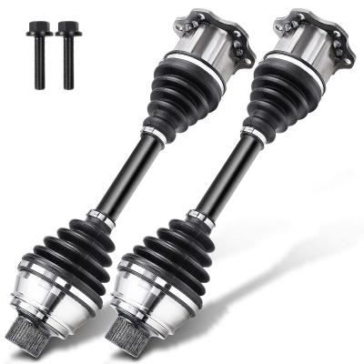 China 2x Front CV Axle Shaft Assembly for Audi S4 2008-2012 A4 09-11 A5 10-11 for sale