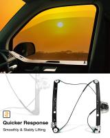 China Front Passenger Power Window Regulator without Motor for BMW E53 X5 2000-2006 for sale