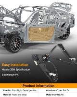 China Front Passenger Power Window Regulator without Motor for Ford Focus 2012-2019 for sale