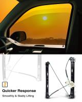 China Front Passenger Power Window Regulator without Motor for BMW E83 X3 2003-2010 for sale