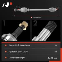 China Front Driver CV Axle Shaft Assembly for Ford Focus 2000-2011 for sale
