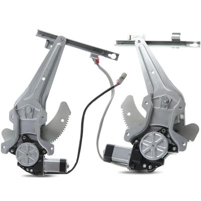China 2x Rear Power Window Regulator with Motor for Honda Civic 1996-2000 Sedan for sale