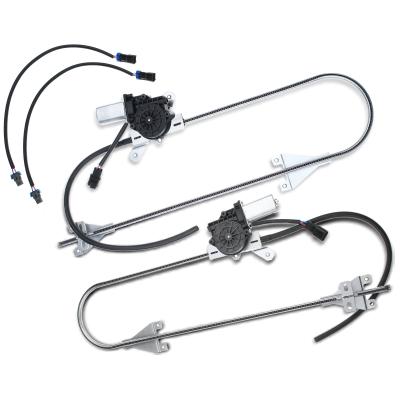 China 2x Front Power Window Regulator with Motor for Kenworth T700 2000 Peterbilt 386 for sale