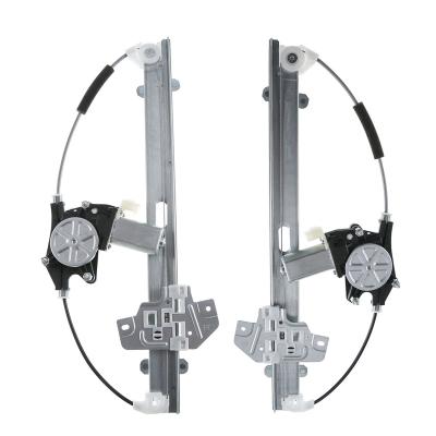 China 2x Front Power Window Regulator with Motor for Kia Rio5 2006-2011 Hyundai Accent for sale