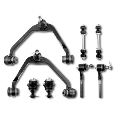 8x Front Control Arm with Ball Joint & Sway Bar Link & Tie Rod End for Ford F-150