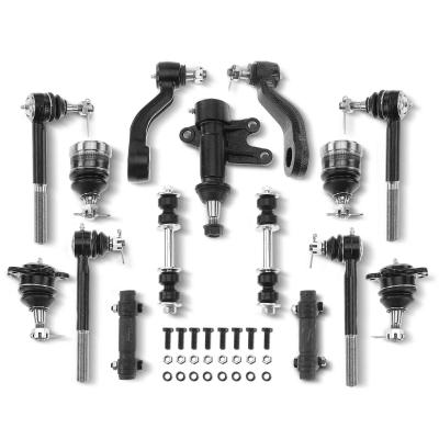 China 15x Front Idler Arm Pitman Arm & Sway Bar Link & Tie Rod End Ball Joint for Chevy for sale