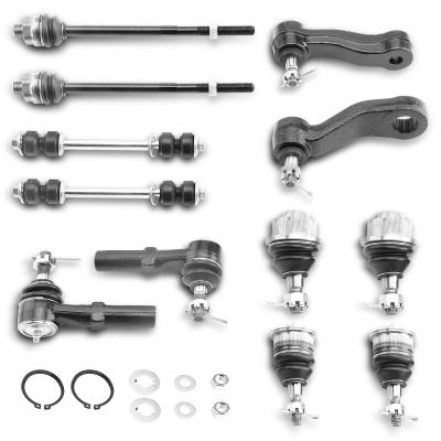 China 12x Front Sway Bar Link Tie Rod End Ball Joint Kit for Chevrolet Silverado GMC for sale