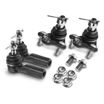 China 4x Outer Tie Rod End & Front Lower Ball Joint for Chevrolet Prizm Toyota Celica for sale
