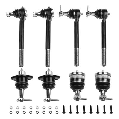China 8x Front Inner & Outer Tie Rod End with Ball joints for Chevy Blazer S10 GMC for sale