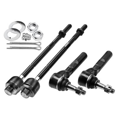 China 4x Front Inner & Outer Tie Rod End for Chevy Silverado 1500 Classic GMC Sierra for sale
