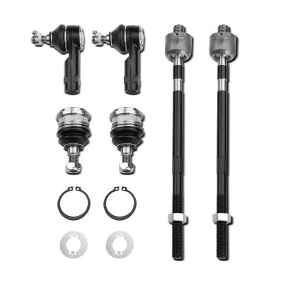 China 6x Inner & Outer Tie Rod Ends Kit with Ball Joints for Hyundai Tiburon 1997-2001 for sale